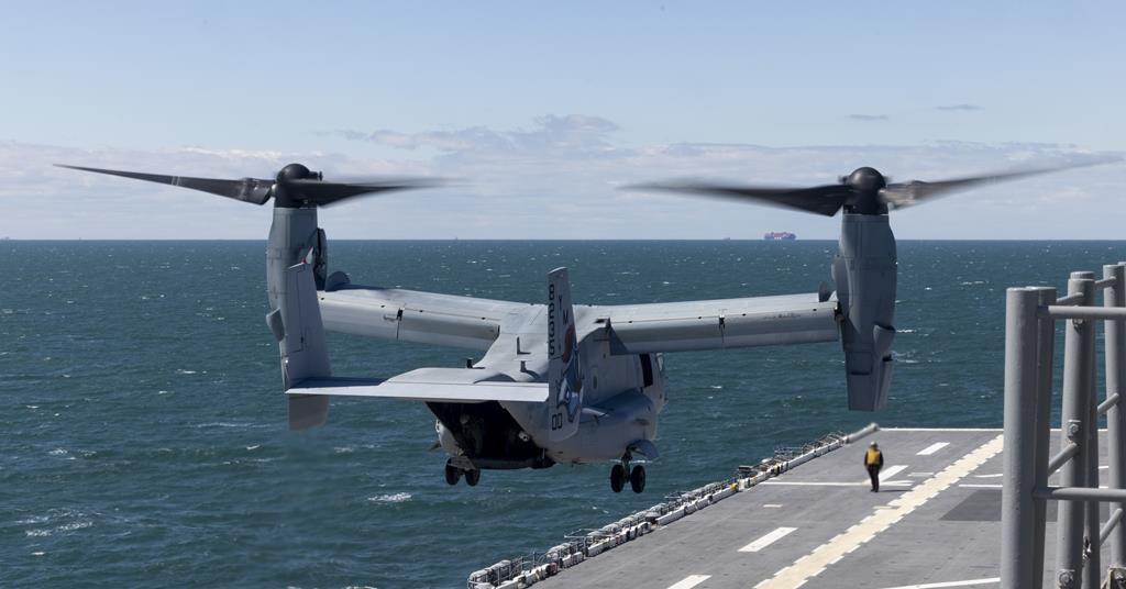 Pentagon orders fleetwide inspection of Osprey proprotor gearboxes ...