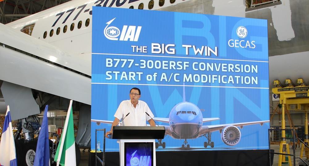 Structural modification begins on first 777-300ER freighter conversion ...