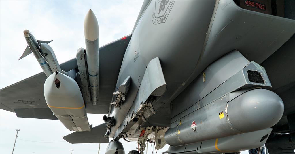 US Air Force shows F-15E loaded with five stealthy JASSMs | News ...