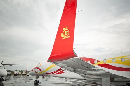 SINGAPORE: Jackie Chan's jet debuts at show | News | Flight Global