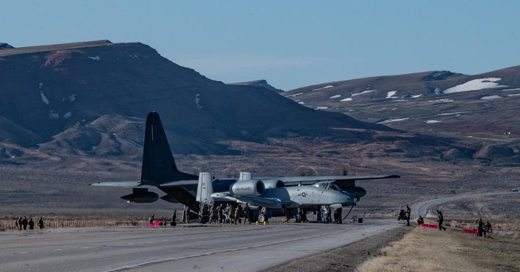 USAF commandos land MC-130, A-10s on Wyoming highway | News | Flight Global