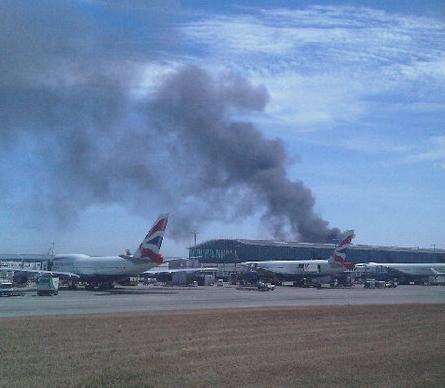 Firefighters tackling cargo blaze at Heathrow | News | Flight Global