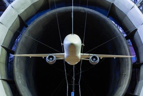 SSJ-New model undergoes aerodynamic flutter analysis | News | Flight Global