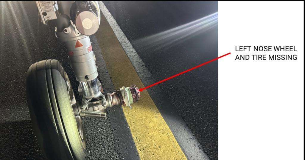 Frontier A321neo lost nose wheel, suffered engine damage due to April ...