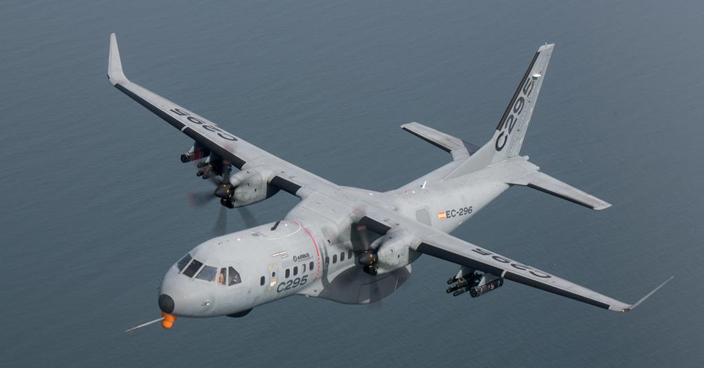 Airbus flies Armed ISR version of C295 | News | Flight Global