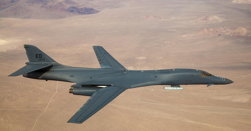 B-1B pylon work sets stage for hypersonic weapons carriage | News ...