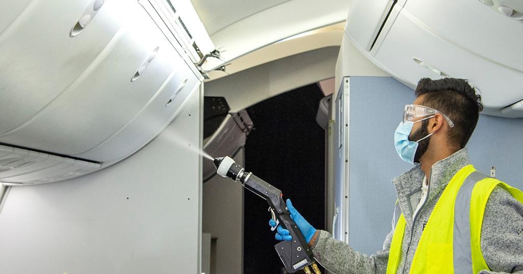 Boeing study concludes disinfectants kill Covid-19 virus on cabin ...