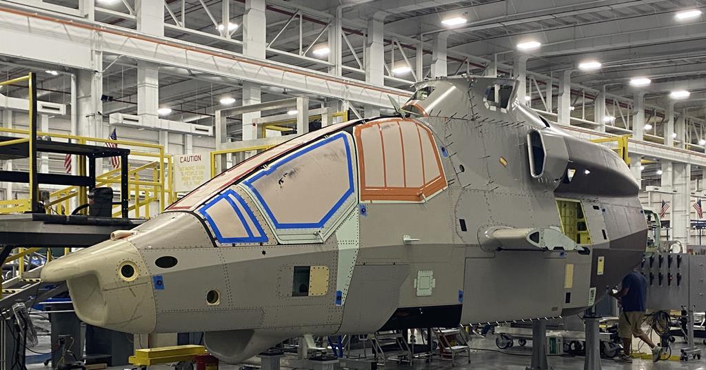 Bell shows 360 Invictus scout helicopter more than 50% complete | News ...