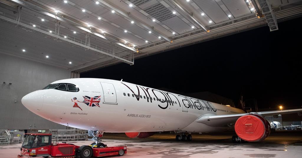 First A330neo in Virgin Atlantic livery rolls out | News | Flight Global