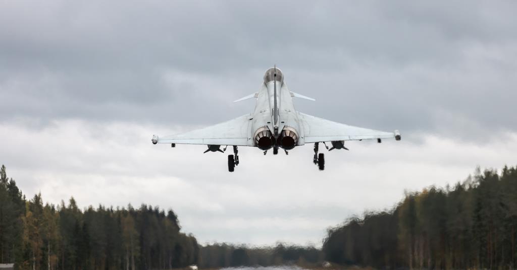 RAF Typhoons make first road-strip landings as ACE expertise spreads ...