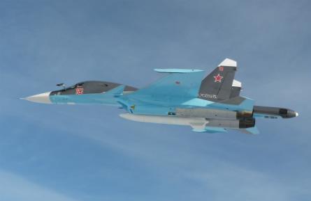 Sukhoi Su 34 Blue