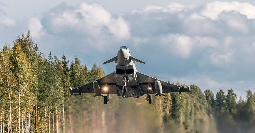RAF Typhoons make first road-strip landings as ACE expertise spreads ...