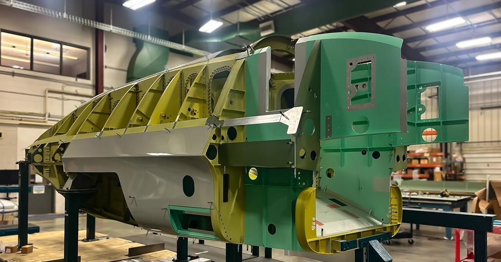 Assembly of Aurora X-65 active flow control demonstrator progresses ...