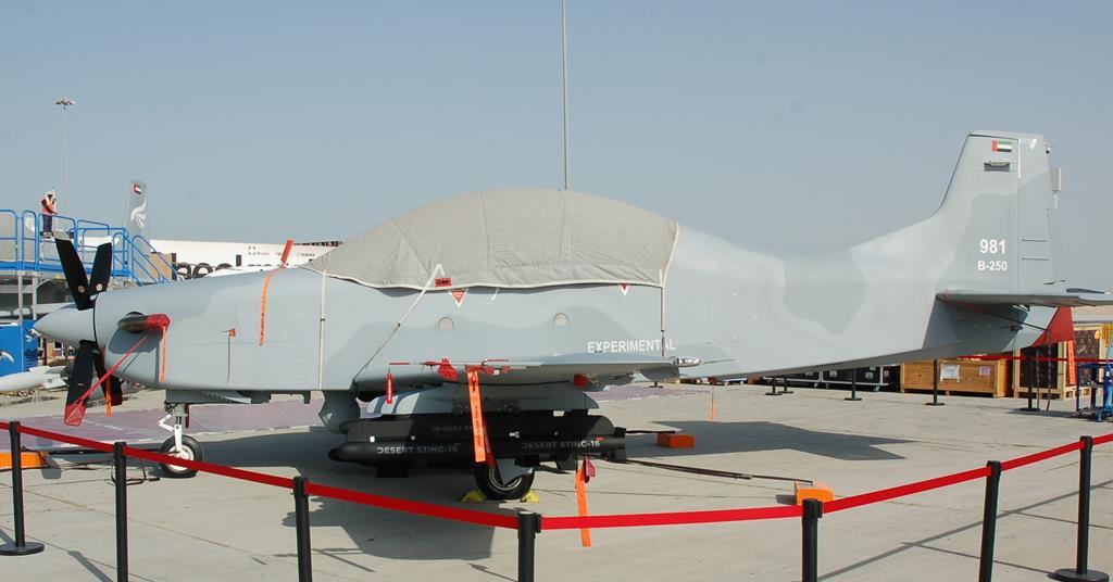 Calidus unveils heavily armed B-350 turboprop | News | Flight Global