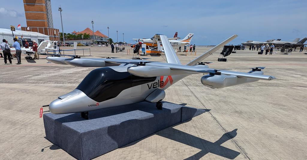 Indonesian eVTOL firm Vela advances plans for technology demonstrator ...