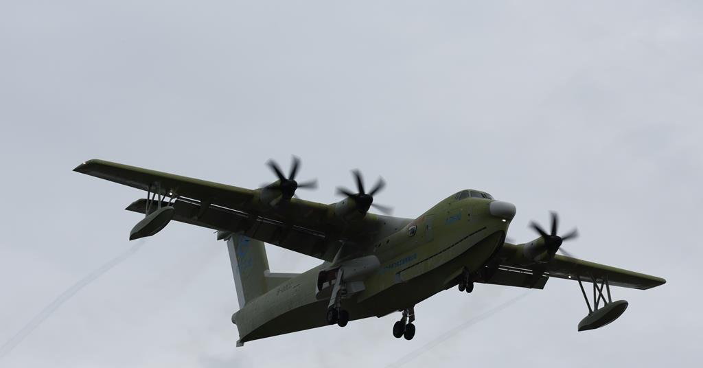 New AG600 prototype conducts maiden sortie with higher MTOW | News ...