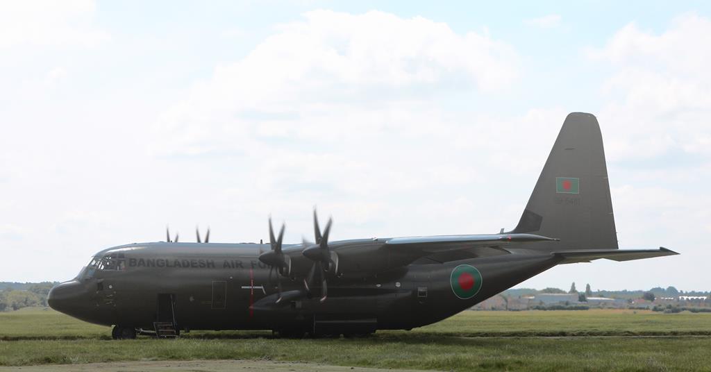 Bangladesh receives its last ex-RAF C-130J airlifter from Marshall | News | Flight Global
