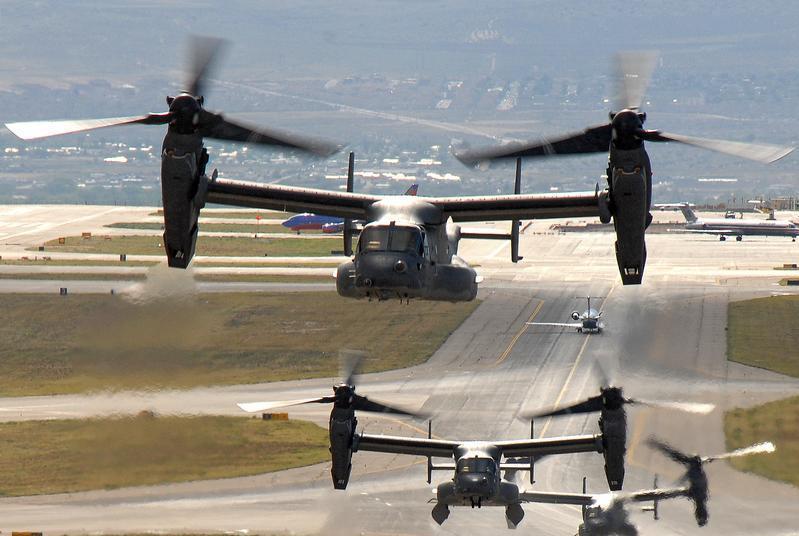 V-22s grounded over continued problems with hard clutch engagement ...