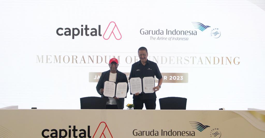 Malaysia’s Capital A seals wide-ranging partnership with Garuda ...