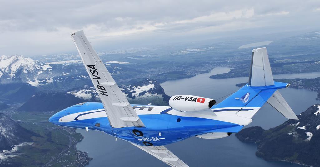 Strata delivers first flap-track fairings for PC-24 | News | Flight Global