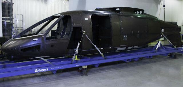 Sikorsky receives prototype S-97 Raider fuselage | News | Flight Global
