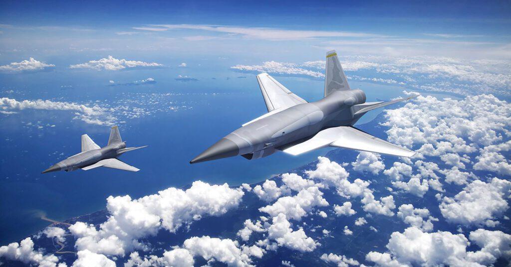 Exosonic flies demonstrator of in-development autonomous supersonic ...