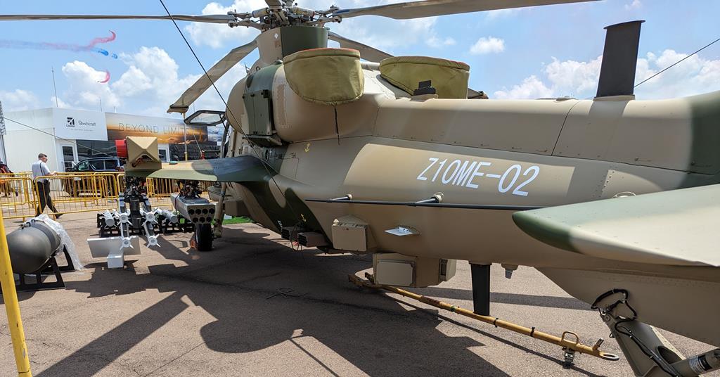 China’s Z-10ME makes international debut in Singapore | News | Flight ...