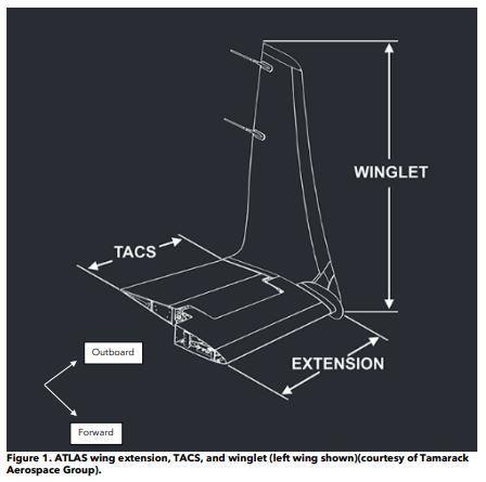 NTSB photographs show damage to Citation 525B’s wing following 2023 ...