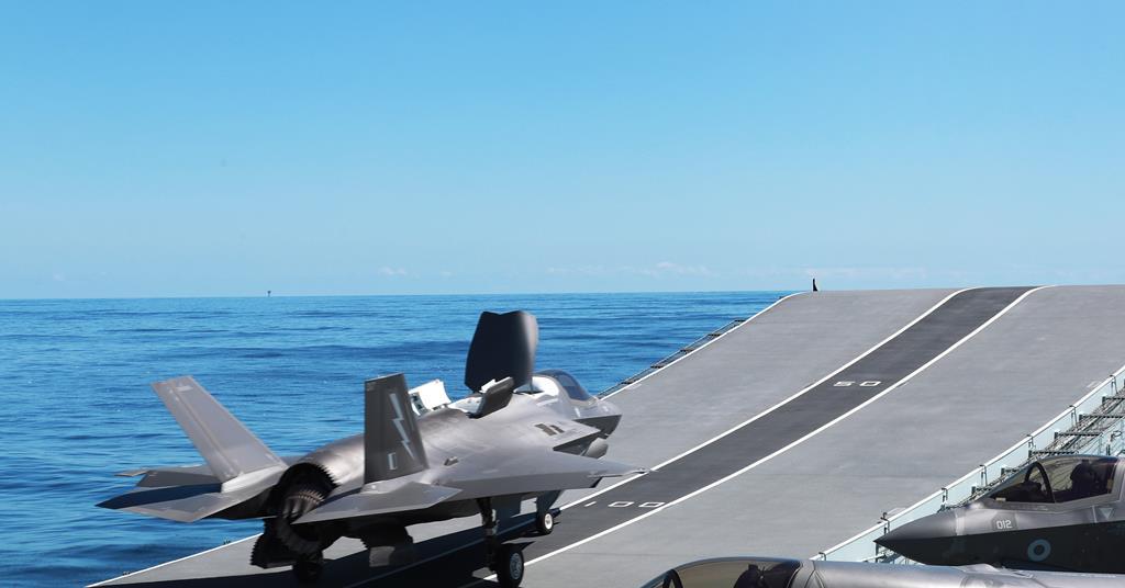 How dislodged engine intake cover downed UK F-35B in carrier mishap ...