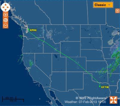 Boeing completes 787 ferry flight to Seattle | News | Flight Global