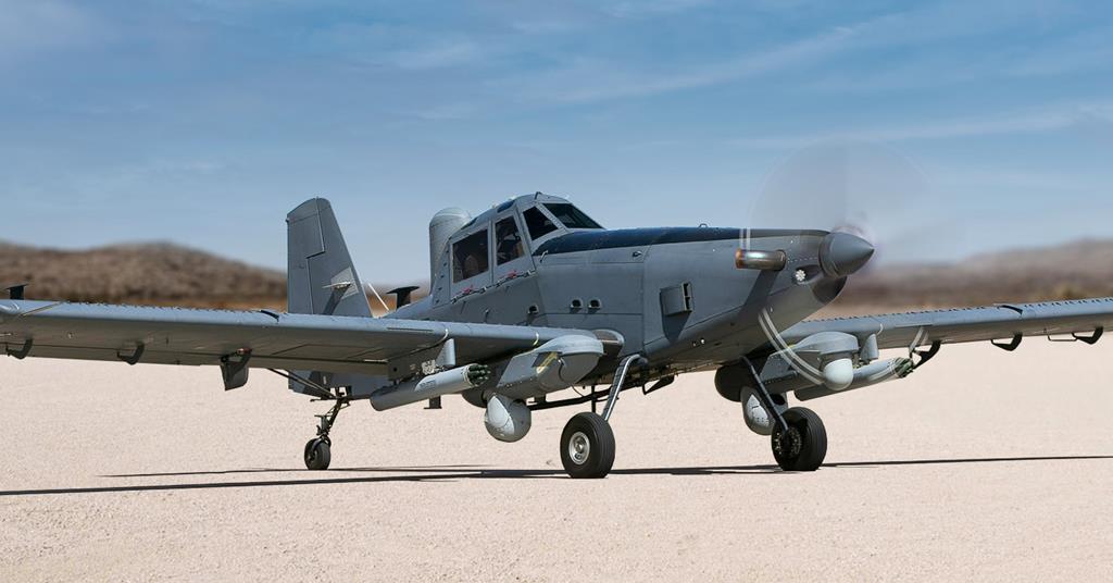 Armed Overwatch special-ops turboprop enters low-rate production | News ...