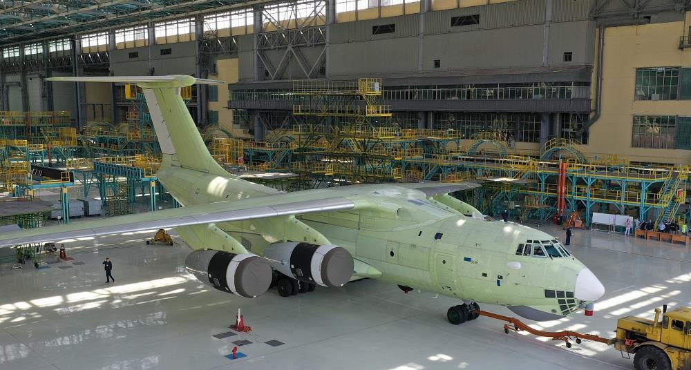 First Il-76 built on automated line transferred for flight-testing ...