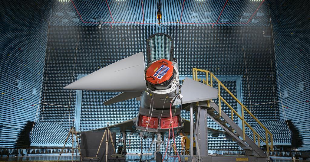 UK’s prototype Typhoon ECRS Mk2 radar flown for first time | News ...
