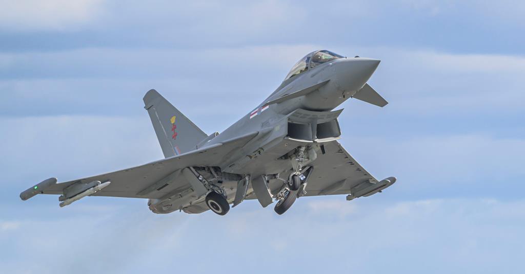 UK’s prototype Typhoon ECRS Mk2 radar flown for first time | News | Flight Global