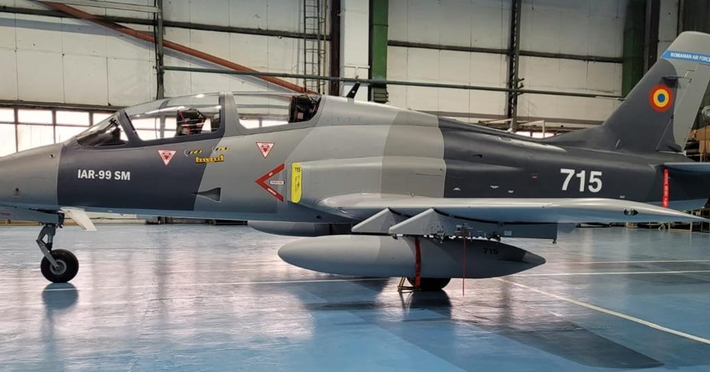 First updated IAR-99SM trainer rolls out for Romanian air force | News ...