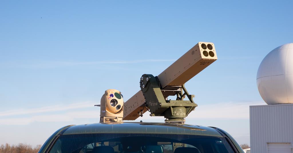 Saab unveils Nimbrix missile for defence against hostile swarming drones | Flight Global