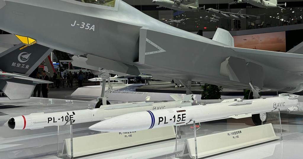 PL-15E at Zhuhai suggests China squeezing more missiles into stealth ...