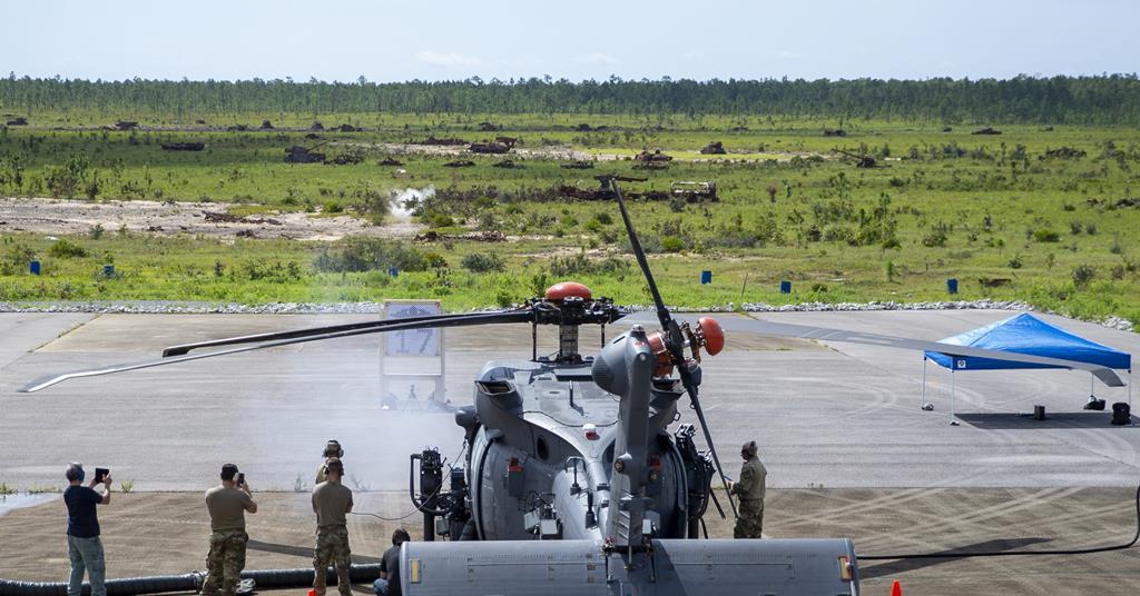 US Air Force HH-60W combat rescue helicopter starts live-fire tests ...