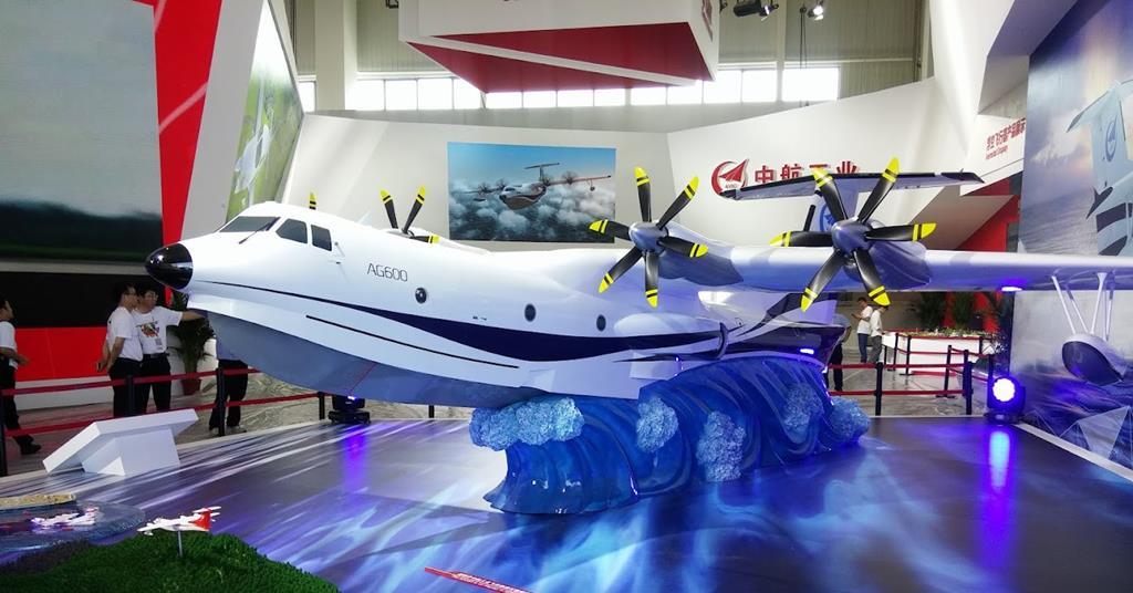 New AG600 prototype shows several design tweaks | News | Flight Global