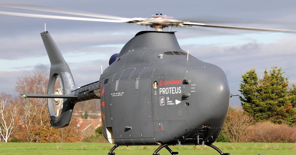 Leonardo Helicopters' Proteus technology demonstrator poised to make ...