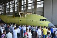 Antonov completes fuselage assembly of first An-178 | News | Flight Global
