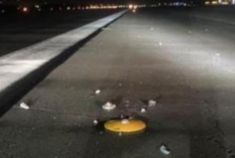 Departing Turkish A330 destroyed multiple runway edge lights at ...