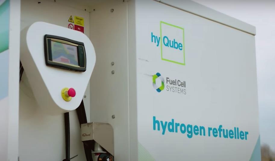 Bristol hosts pioneering trial refuelling airside baggage tractor with ...