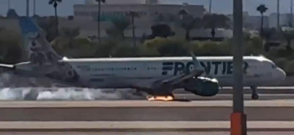 NTSB opens investigation into Frontier Airlines fire in Las Vegas ...