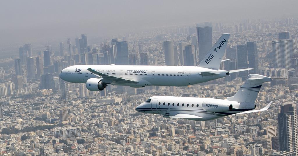 First 777-300ER for freighter conversion joins Israeli commemorative ...