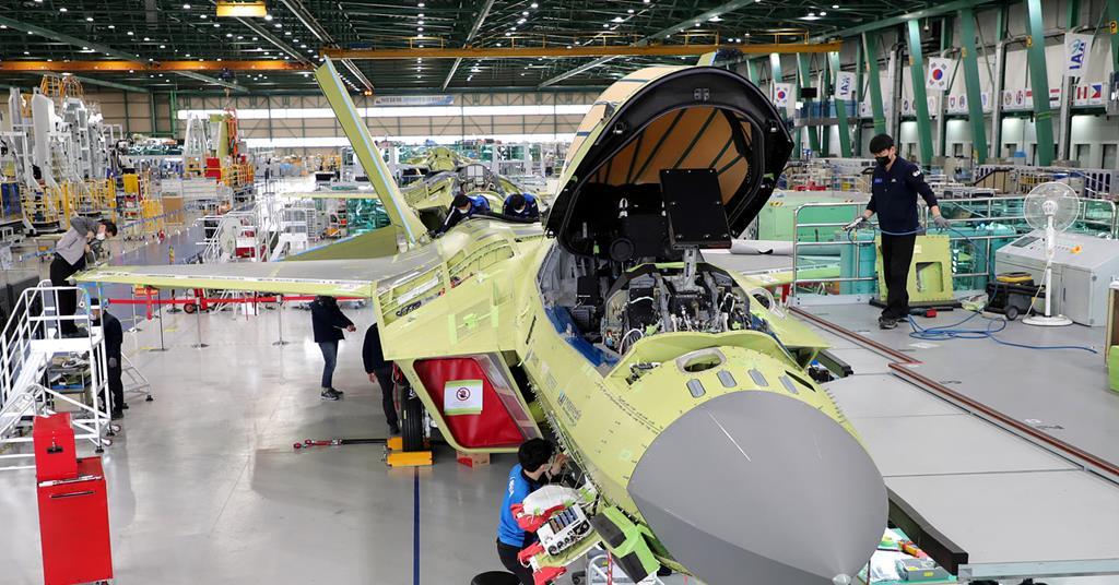 First KF-X prototype comes together in Sacheon | News | Flight Global