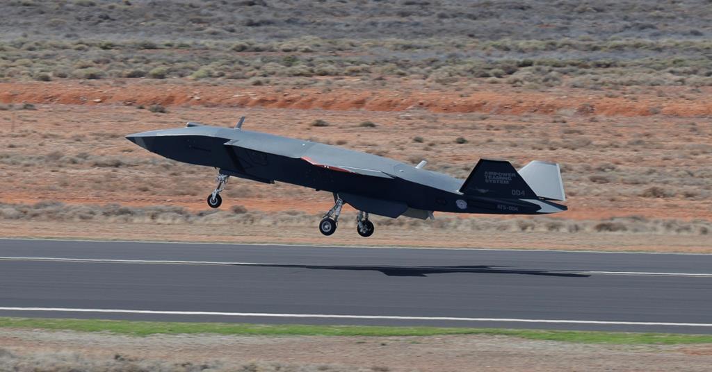 Boeing MQ-28 Ghost Bat autonomous combat aircraft makes public flying ...