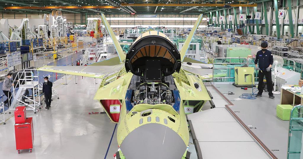 First KF-X prototype comes together in Sacheon | News | Flight Global