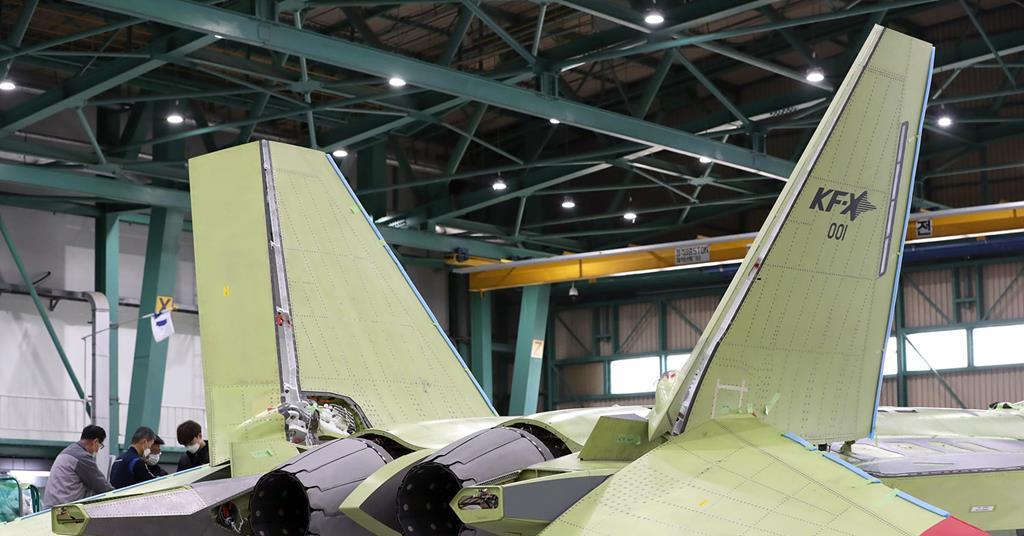 First KF-X prototype comes together in Sacheon | News | Flight Global