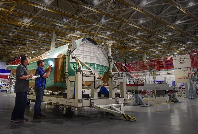 Northrop turns up F-35 centre fuselage production tempo | News | Flight ...